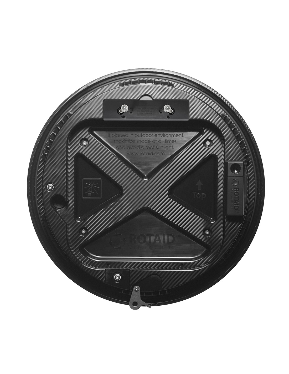 ROTAID™ outdoor cabinet - Solid Plus Heat Transparent Green ...