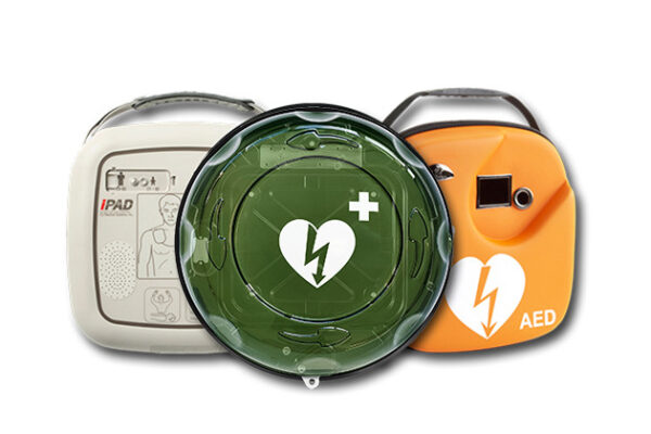 IPAD™ SP1 AED Package with Indoor Rotaid Cabinet - Cardiocare-group.com